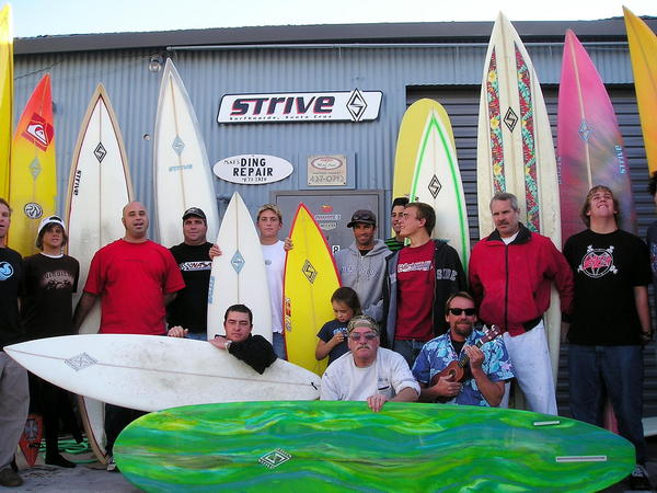 Strive Surfboards – Precision designed by Jon Henderson, Santa Cruz CA